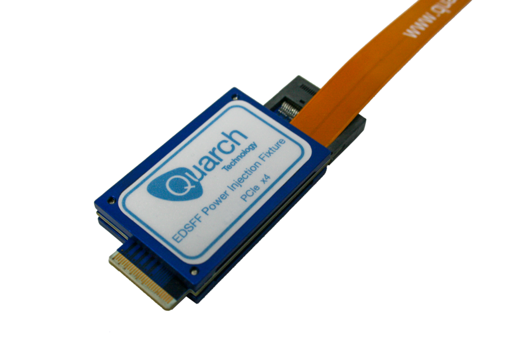 Gen5 Pcie Edsff E1 X4 Power Injection Fixture Automated Testing Tools