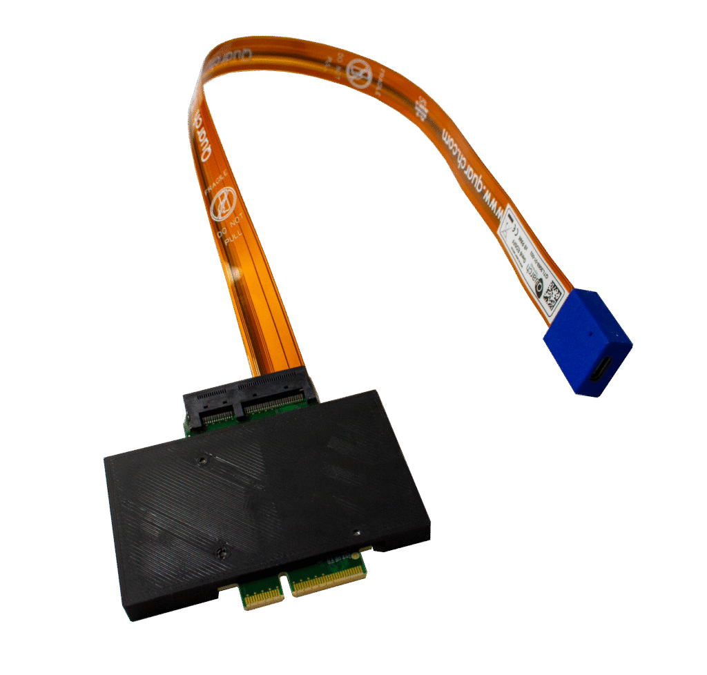 Gen6 EDSFF x8 PAM Fixture - Quarch Technology